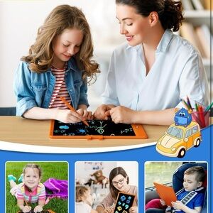 Toys | 1in Lcd Writing Tablet Doodle Wstylus Mess Free Coloring Drawing ...